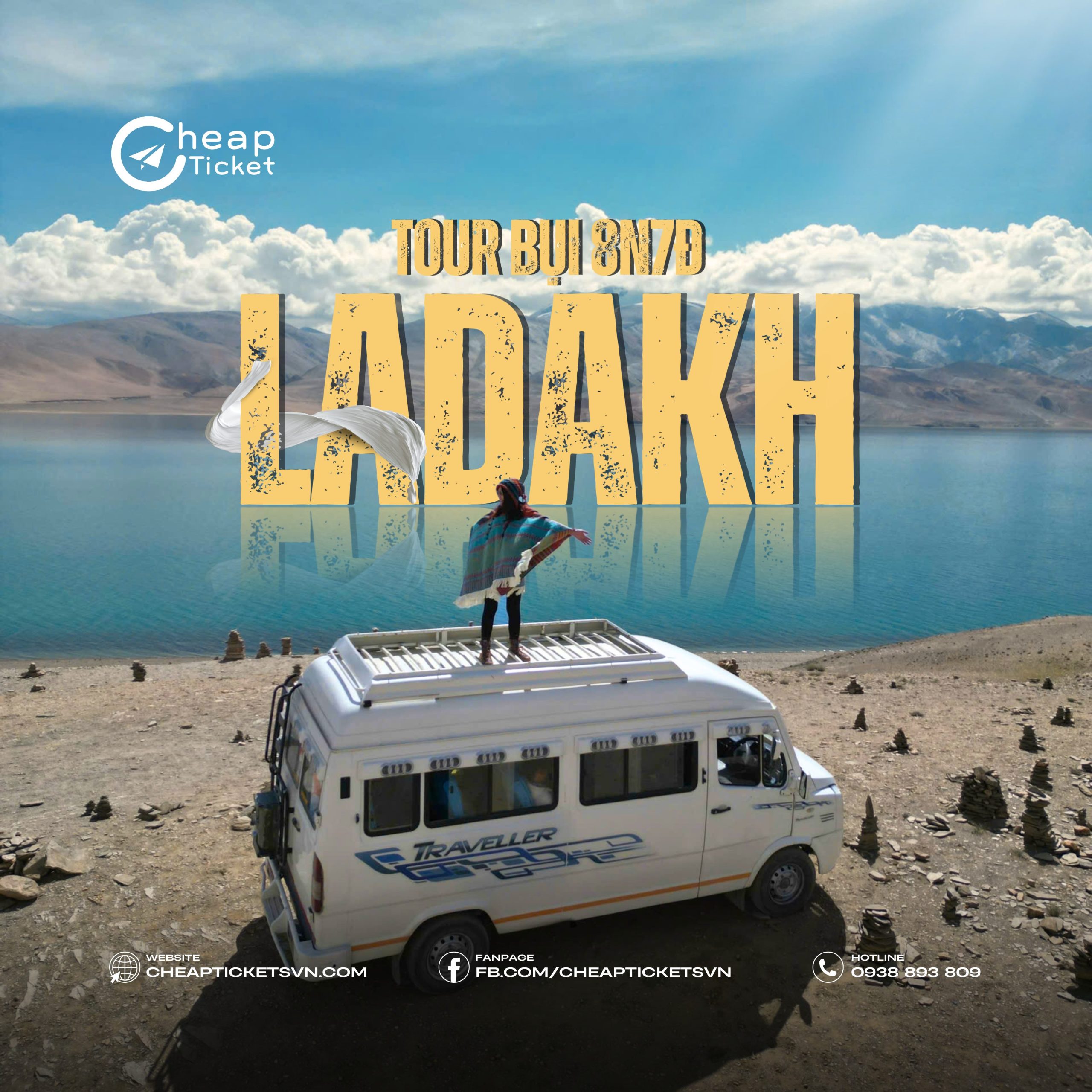 TOUR BỤI LADAKH 2026 – VÙNG ĐẤT CỦA CÁC LẠT MA – 8N7Đ - CheapTickets